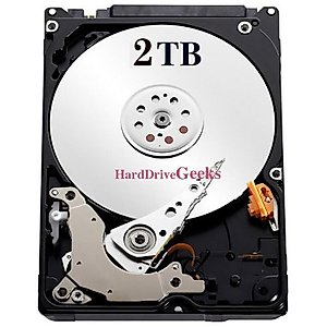 2TB 2.5" Laptop Hard Drive for Dell Vostro 1450 15001510 1520 1540 1550 1700 1710 1720 2420 2510 2520 3300 3350 3360 3400 3450 3460 3500 3550