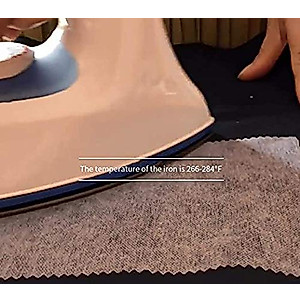2 Yard Snow White Interfacing Filter Non Woven One Side Fusiabel 58-60" Wide Material