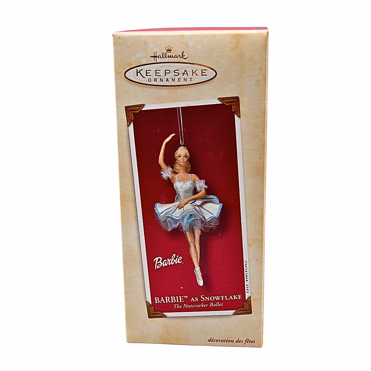 Hallmark 2002 Keepsake Ornament Barbie as Snowflake The Nutcracker Ballet Porcelain