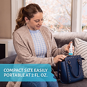 Natural Dry Mouth Moisturizing Spray with Xylitol - Dry Gone Throat Moisturizer Provides Relief from Cotton Mouth with Neem, Peppermint Oil, & Herbal Extracts (2 Fl Oz)