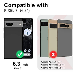 Btscase for Google Pixel 7 Case, Marble Pattern 3 in 1 Heavy Duty Shockproof Full Body Rugged Hard PC+Soft Silicone Drop Protective Women Girl Phone Covers for Google Pixel 7 (2022), Rose Gold