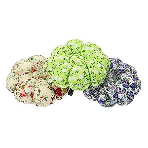 COHEALI 3pcs Wrist Pin Bag Retainer Holder Cross Stitch Supplies Corsage Wristlet Wrist Pin Organizer Wristlets Sewing Pin Holders Polyester Sewing Pin Organizers Cartoon Pin Cushions Pad