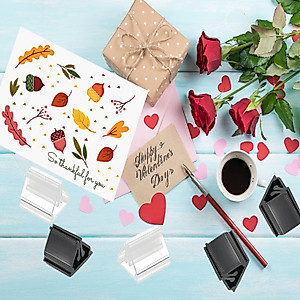 Darovly 100Pcs Plastic Game Card Stands Board Markers Plastic Card Holder for Board Game,DIY Game Card,Party Favor,Home or Office Organization