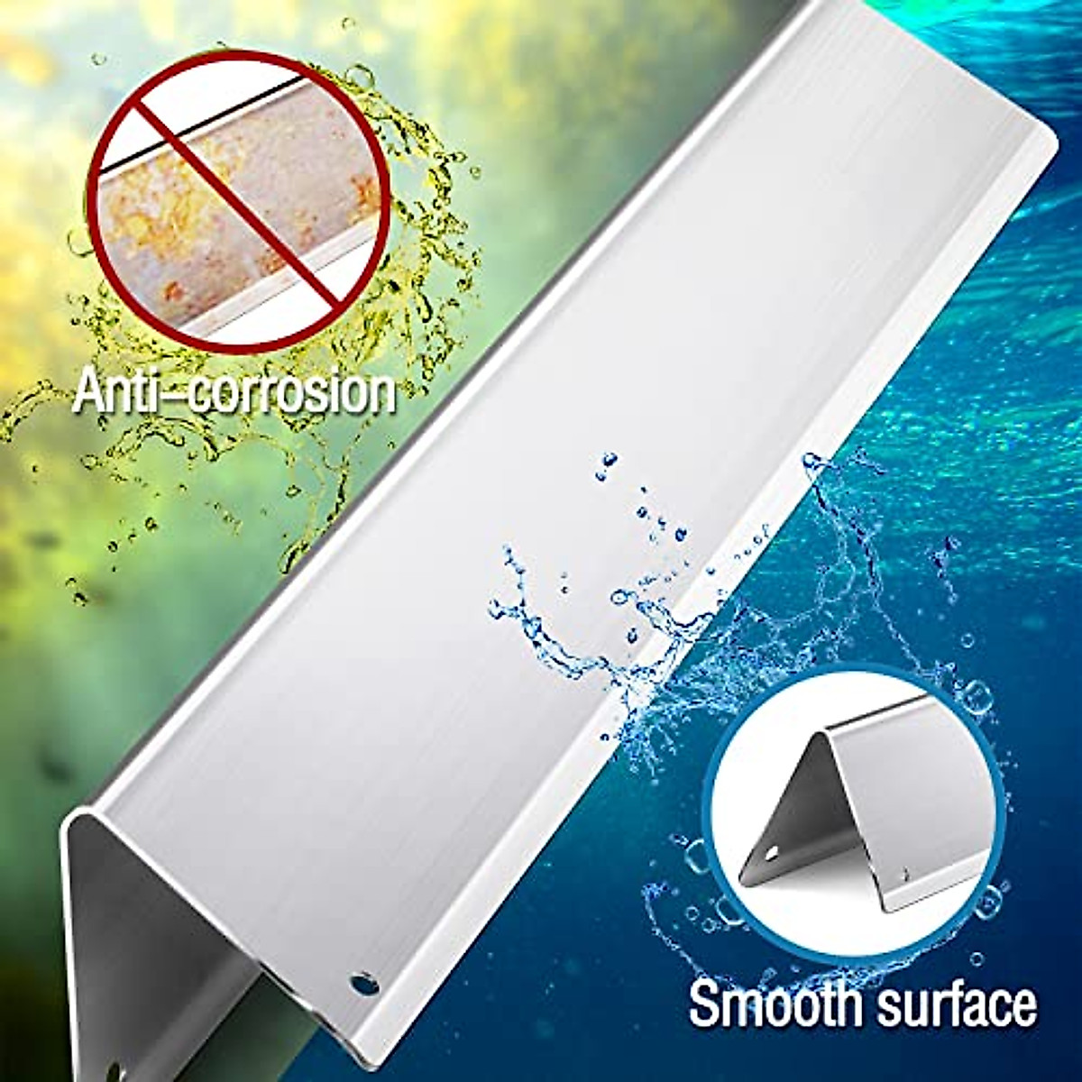 Grill Replacement Parts Heat Plate for Weber Spirit 300 Series,15.3 inch Flavorizer Bar for Weber Spirit 300 E-310 E-320 Series,5 Pack