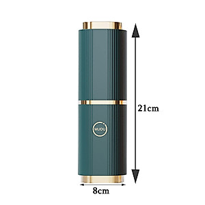 Crystalberry Travel Toothbrush Case Holder, Multifunctional Travel Cup Toothbrush Case and Carrier, Portable Travel Toothbrush Storage Box for Home Bathroom School Travel Business Trip Camping