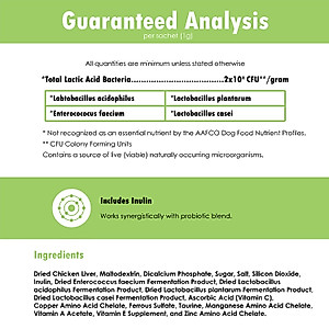 Proflora Probiotic for Dogs - Healthy Digestion - Boost Immune System - Normal Bowel Function - Skin and Coat Health - Supplement for GI Tract - 90 Servings, 3-Pack