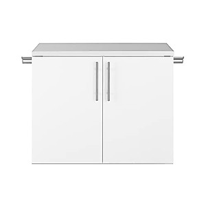 Prepac HangUps Work Storage Cabinet Set Q-4pc, 60 in. W x 72 in. H x 16 in. D, White, 30 Cubic Feet