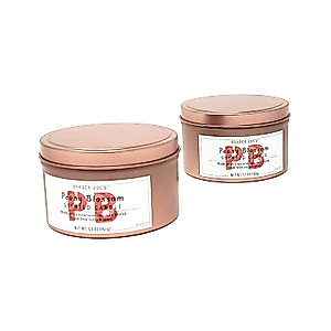 Trader Joe's - Peony Blossom Candle NET WT. 5.7 OZ Each - Set of 2