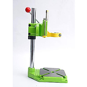 Floor Drill Press stand with aluminum vise/Rotary Tool Workstation Drill Press Work Station/Stand Table for Drill Workbench Repair,Drill Press Table,Table Top Drill Press90° Rotating Fixed Frame