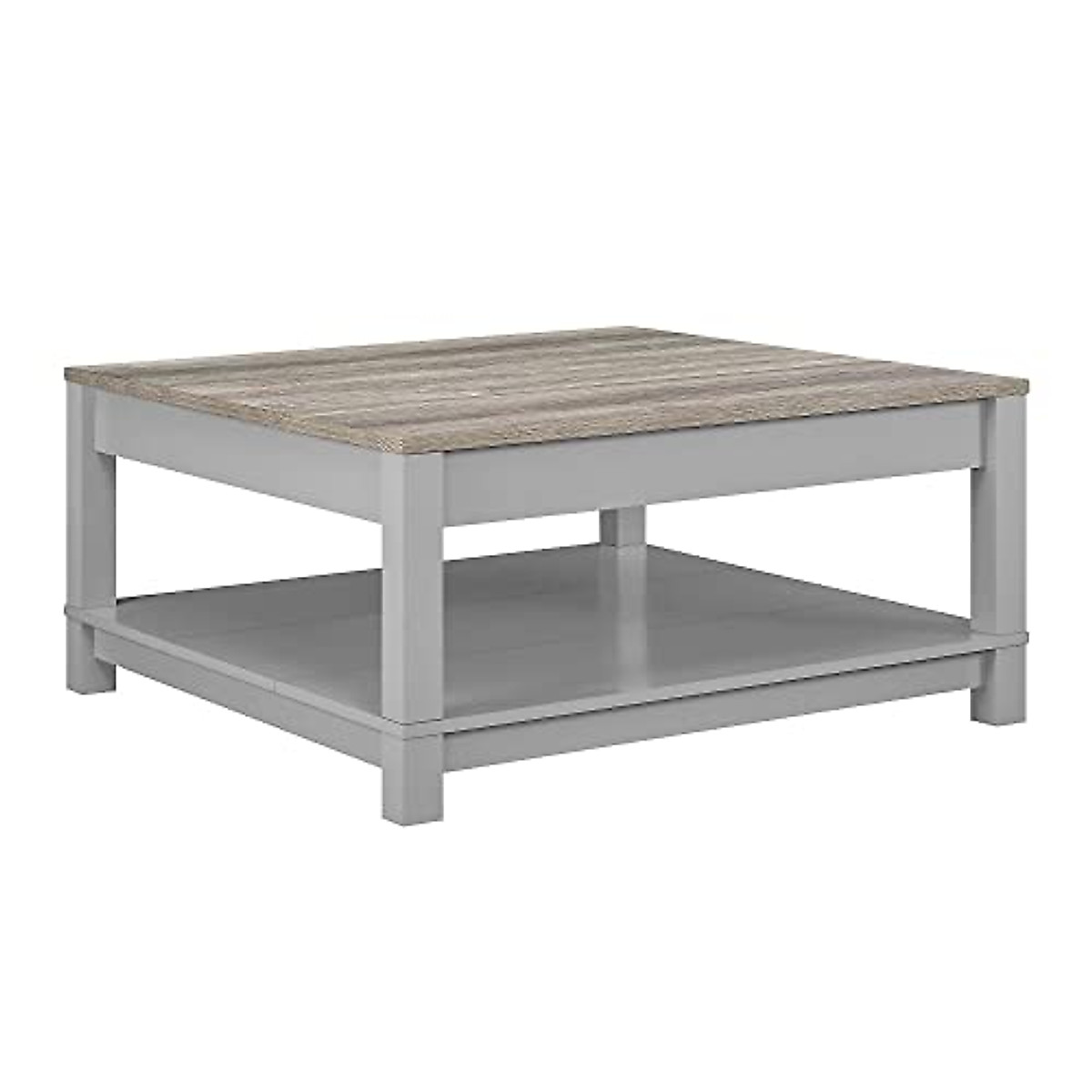 Ameriwood Home Carver Coffee Table, Gray