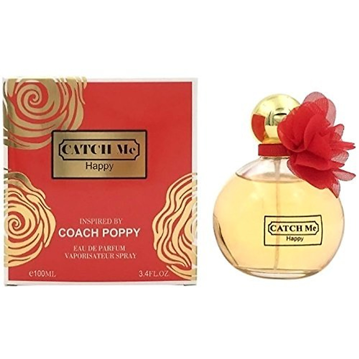 EBC Catch Me Happy Eau De Perfume for Woman, 100ml/3.4 OZ