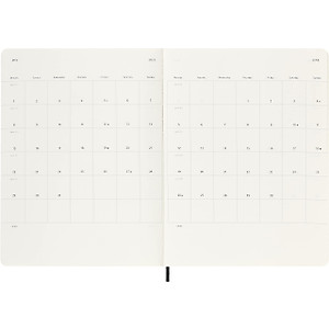Moleskine Classic 18 Month 2022-2023 Weekly Planner, Soft Cover, XL (7.5" x 9.75"), Black