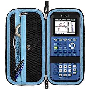 Aproca Hard Storage Travel Carrying Case, for Texas Instruments TI-84 Plus CE/TI-84 Plus/TI-83 Plus/TI-89 Titanium/TI-85 / TI-86 Color Graphing Calculator