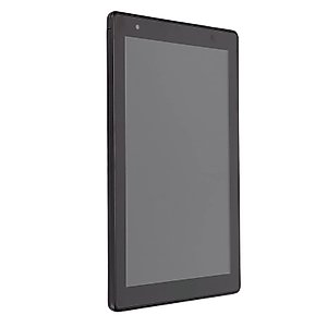 Kids Tablet,8Inch Tablet 4GB 64GB RAM Dual SIM Dual Standby 8000mAh Battery 1920x1080 Dual Camera MTK6592 Processor WiFi Tablet 10‑240V (Black)