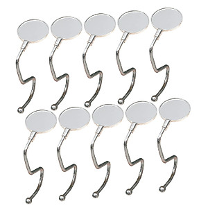 Alipis 30 Pcs Anti-Skid Hook Bags Metal Aluminum Alloy + Iron Student