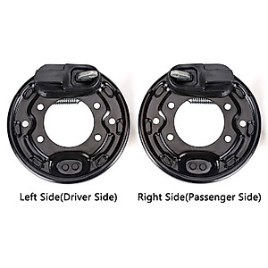 10L0L Driver Side & Passenger Side Brake Assembly, Rear Brake Cluster for 1995-Up Club Car DS and Precedent, for Club Car Golf Carts 101823301 103380202101823301/103380202