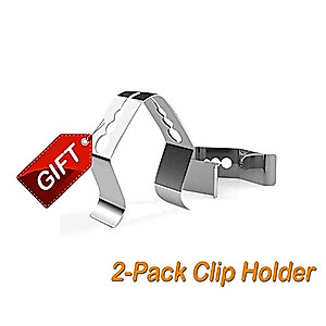 BBQ Future 2-Pack BBQ Grill Meat Temperature Probe for Camp Chef Pellet Grills, Stainless Steel PRO Digital Thermostat Probe