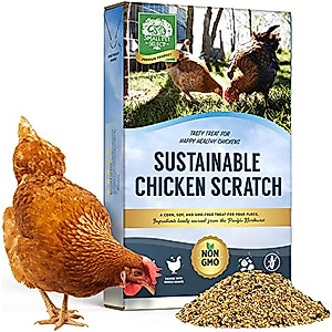 Small Pet Select Sustainable Chicken Scratch, Non-GMO, Corn Free, Soy Free. Locally Sourced & Made in Small Batches. 10 lb