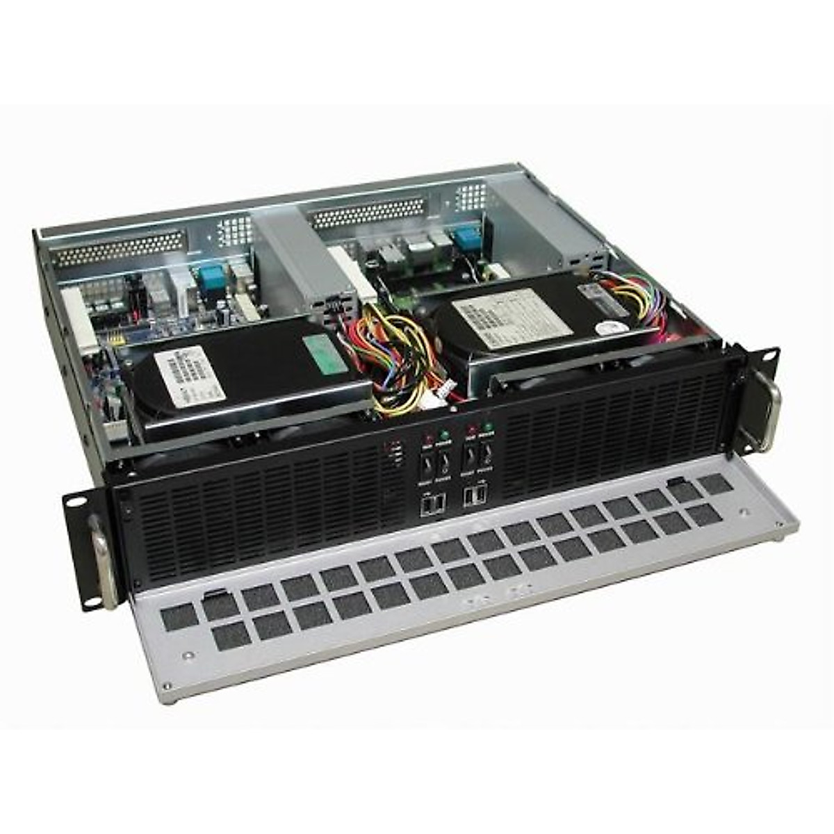 Circotech RM-2270 2U Rackmount Case for Dual Mini-ITX MB 14 Deep