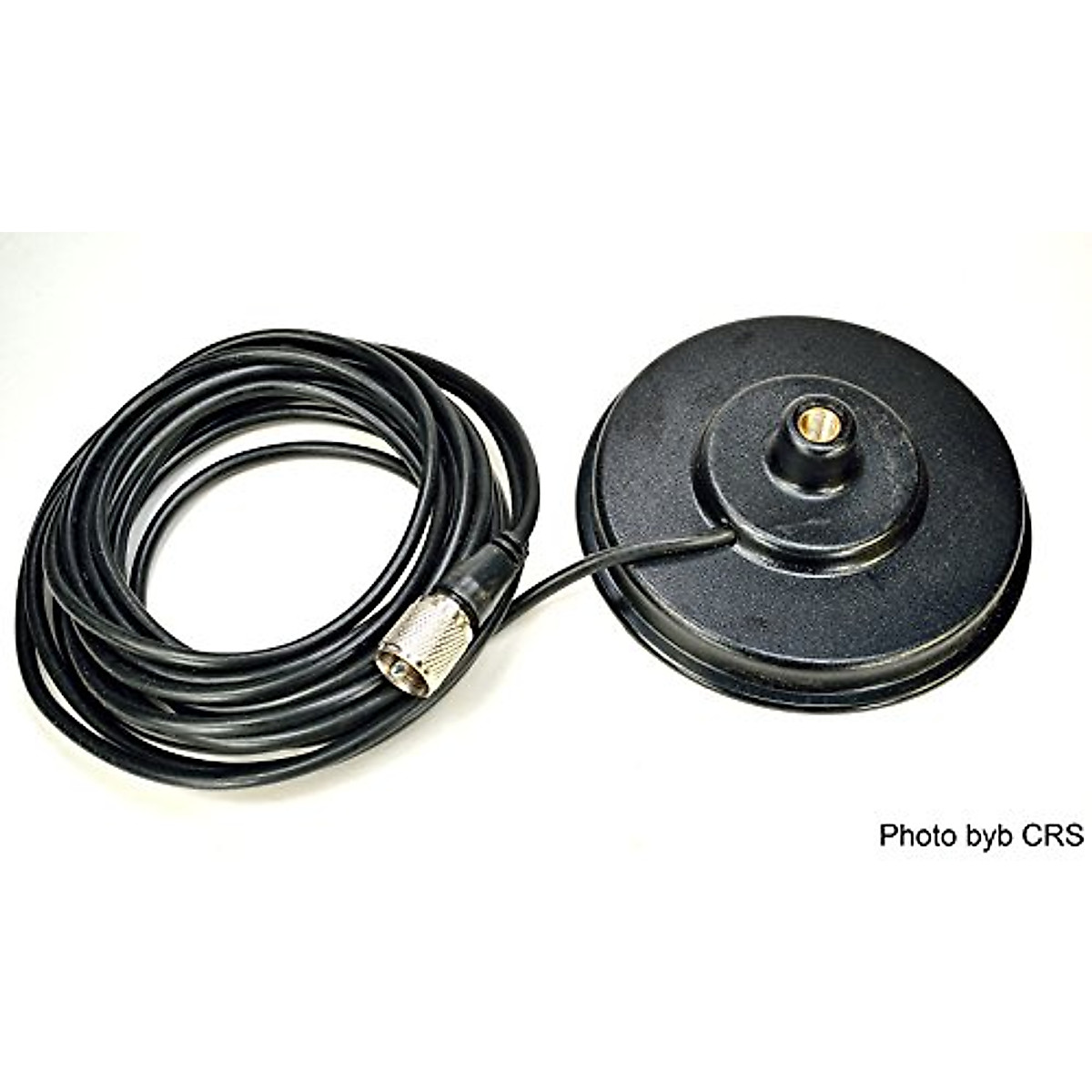 5" Magnet Mount with PL-259 Plug & 16` Foot Coax for CB/Ham Radio Antenna - Workman PM5