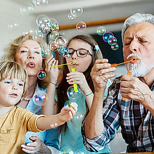 Dinosaur Goodie Bag Stocking Stuffer Fillers for Toddlers,32 Pack Mini Bubble Wands Party Favors Supplies for Kids,Small Boys Girl Prizes Treats for Christmas New Year Party Classroom Birthday Camping