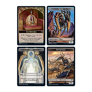 Magic: The Gathering Commander Masters Commander Deck - Sliver Swarm (100-Card Deck, 2-Card Collector Booster Sample Pack + Accessories)