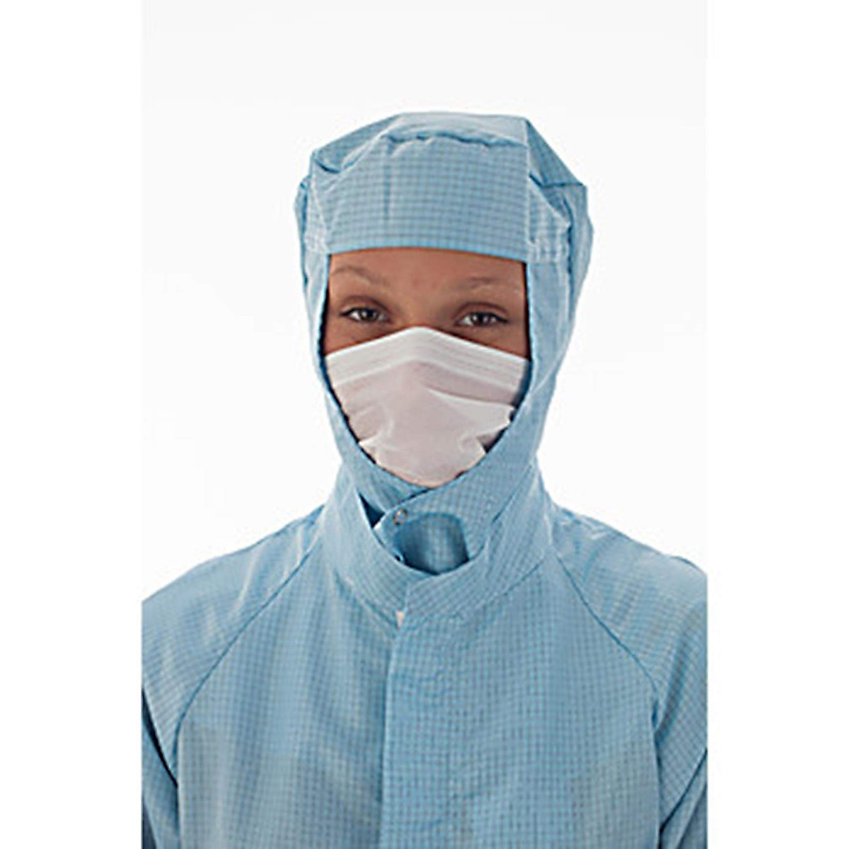 Ansell BFV05 BioClean Microflow Face Veil with Headloop, Non-Sterile (Pack of 1000)