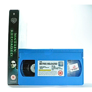 The Matrix Reloaded: The Wachowski Brothers Film - Sci-Fi - Keanu Reeves - VHS