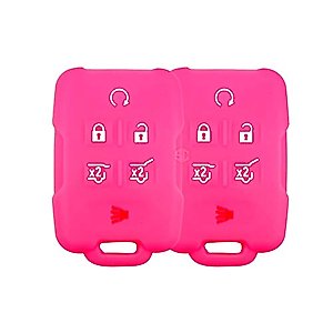 2x New Key Fob Remote Silicone Cover Fit/For Select GM Vehicles M3N-32337100