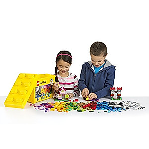 LEGO Classic Large Creative Brick Box Building Set, Toy Storage Solution for Home or Classrooms, Creative Toy for Back to School, Interactive Building Toy for Kids, Boys and Girls Ages 4 and Up, 10698