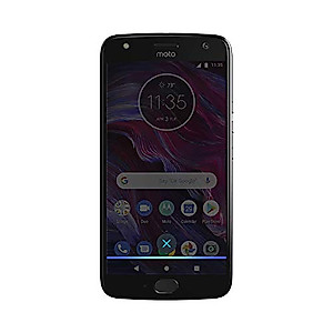 Motorola Moto X4 Factory Unlocked Phone - 32GB - 5.2in - Super Black - PA8S0006US (Renewed)