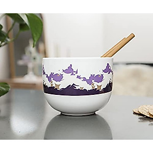 Hatsune Miku Crypton Voice 14-Ounce Ramen Bowl with Chopsticks