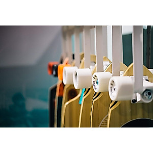 Longboard and Skateboard Custom Storage Rack Gloss Black