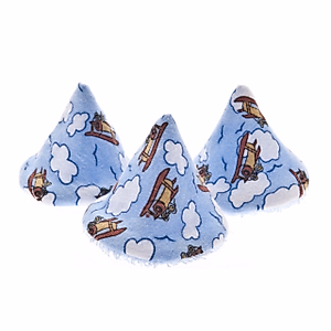 Beba Bean - Peepee Teepee for the Sprinkling WeeWeee, Baby Pee Shield , Airplane Design - 5 pack