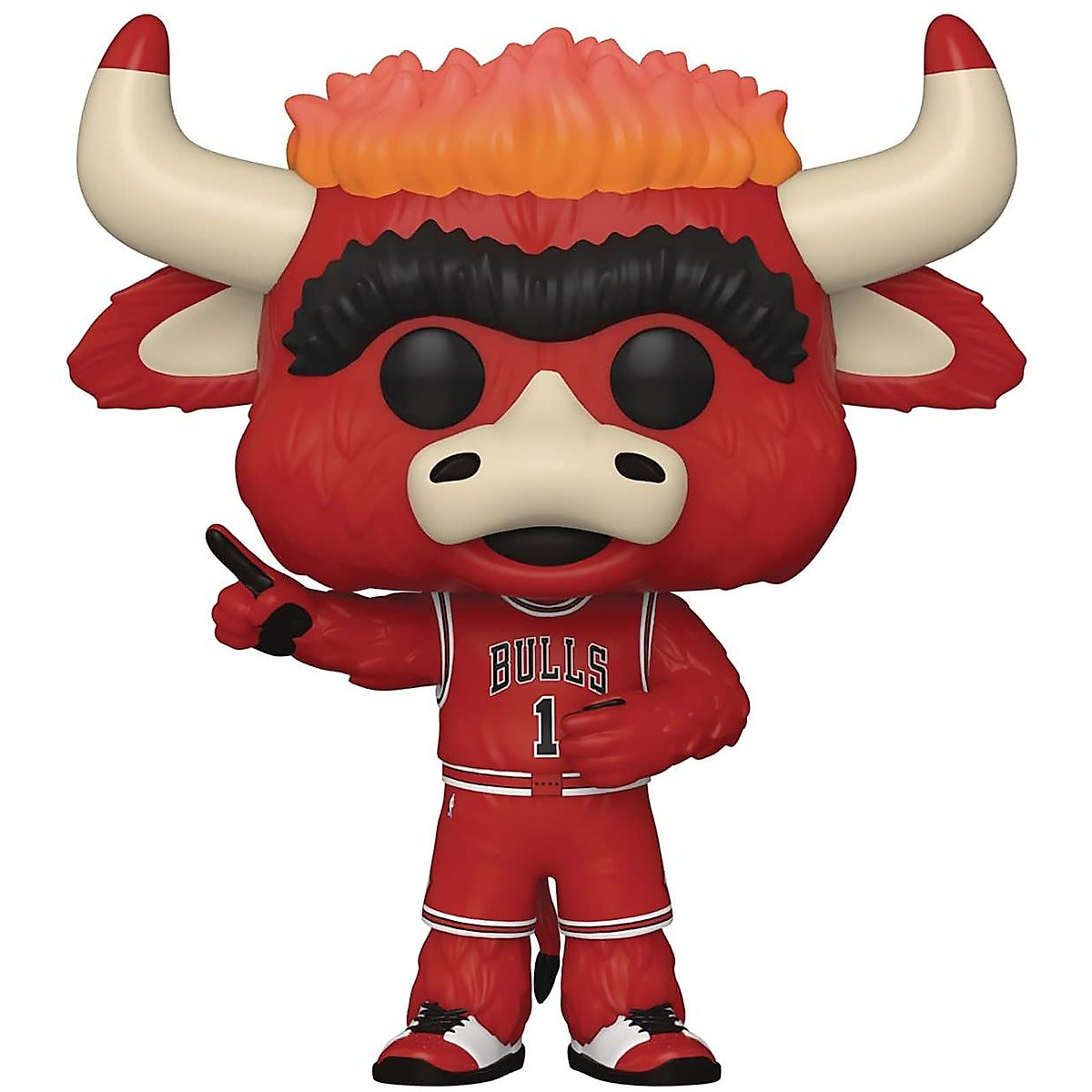 POP NBA Mascots: Chicago - Benny The Bull Funko Pop! Vinyl Figure (Bundled with Compatible Pop Box Protector Case), Multicolored, 3.75 inches