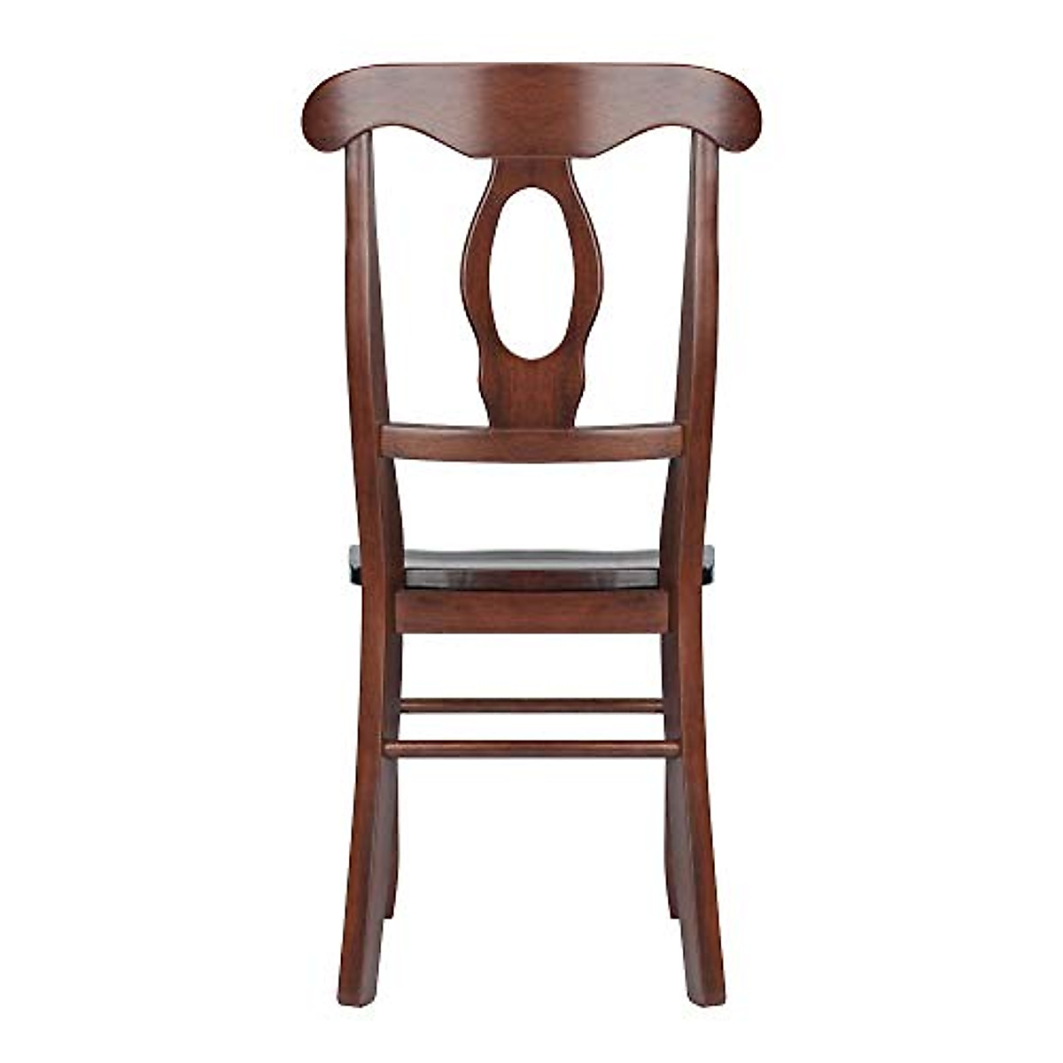 Winsome Renaissance 2-pc Dining Chair Set, Key hole back, Walnut