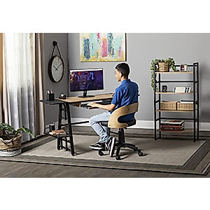 Calico Designs Convertible Art Drawing/Computer Desk for Kids in Ashwood/Graphite 51240