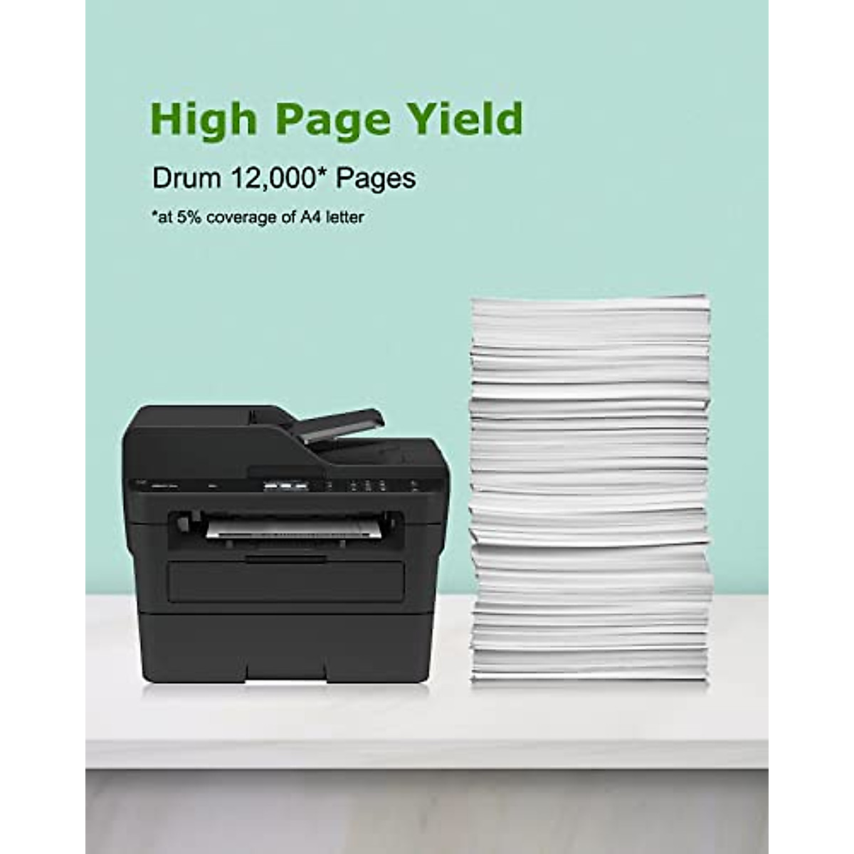 CYHC Compatible Drum Unit Replacement for Brother DR730 DR-730 for DCP L2550DW HL L2350DW L2370DW L2370DWXL L2390DW L2395DW MFC L2710DW L2750DW L2750DWXL 1pack (Drum Unit only, NOT Toner)