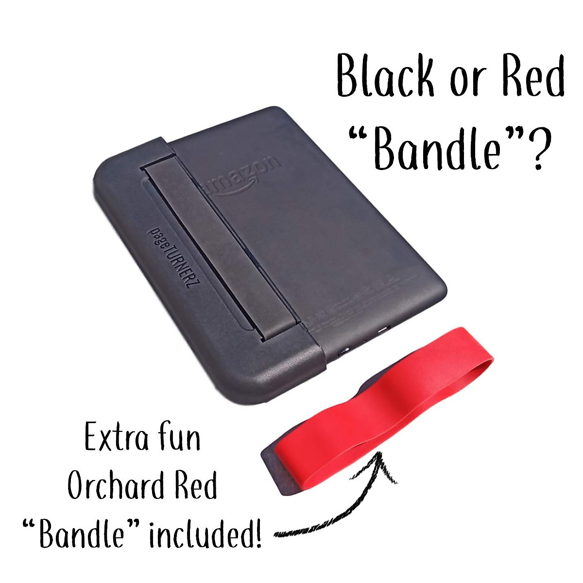 PageTurnerz 5-in-1 Grip Case Cover for Kindle Paperwhite 4 e-Reader (10th Gen) - Read in Any Position. Award Winning Design.