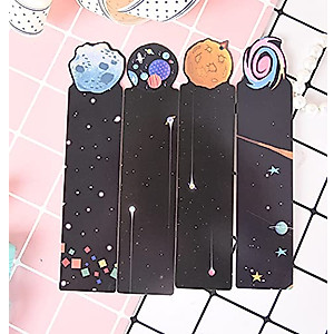 Bookmarks for the Moon and Stars Planet Earth Rocket Spaceship Astronaut Pack of 30