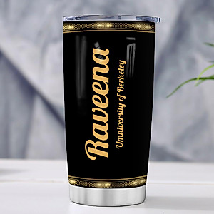 wowcugi Personalized Graduation Tumbler Senior Class Of 2025 Custom Cups with Lid 20oz 30oz Coffee Mugs Graduation Gifts Masters Tumblers for Men Women Graduating Daughter Son (Black)