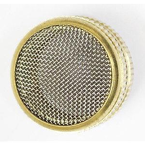 JEWEL TOOL Mini Brass Mesh Basket | 7/8" Diameter | Ideal for Cleaning Small Items in Ultrasonic Cleaner