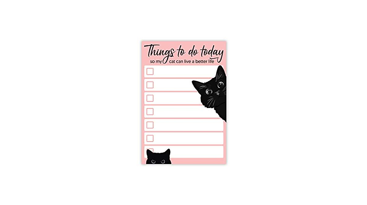 Funny Cat Sticky Notes for Cat Lovers | 50 Pages
