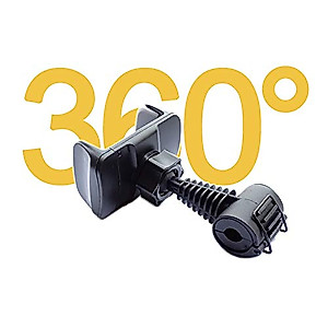 nyatek Headrest Phone Holder, Universal Car Back Seat Headrest Phone Mount Holder Stand Bracket for iPhone X XR 7 6