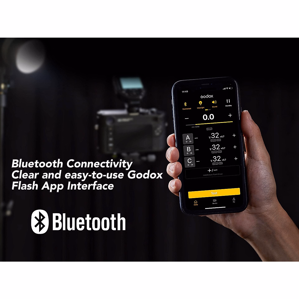 Godox XProII-S TTL Wireless Flash Trigger Compatible for Sony, 1/8000s HSS 2.4G Wireless Flash Transmitter, TTL-Convert-Manual, Extra Large LCD Screen, Bluetooth Connection, New Hotshoe Locking