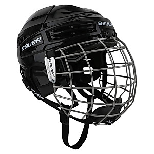 Bauer IMS 5.0 Helmet Combo, Black, Large
