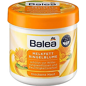 Balea Melkfett milking grease - Calendula Gel-Cream - Protects Skin Against Environmental Damage / Stress from Cold, Wind, Rain etc - 250ml (Not Tested on Animals) by dm-drogerie markt