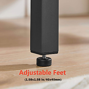 Xmatch 47" Worktable Workbench for Inspection Assembly Sample Making and Testing Room (Rustic Brown)