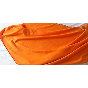 pasanfo Fleece Throw Blanket Lightweight Fleece Throw Cozy Soft Pet Friendly Fleece Blanket for Sofa,Couch 50 X 60 Inches(Orange Color)