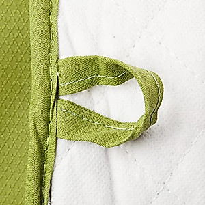 African American Expressions - Oven Mitt/Pot Holder Silicone Set, Blessed Magnolia, 36 x 26 Inch, KM-02